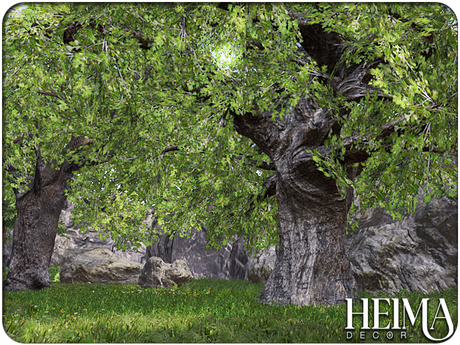 Second Life Marketplace - HEIMA ^ Oak Trees (Animated Season Pack)