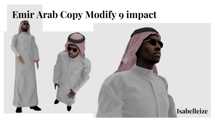 Second Life Marketplace - Emir Arab Character - Copy & Modify Mesh