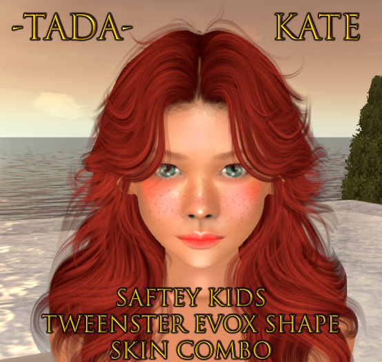 Second Life Marketplace - -TADA- KATE EVOX TWEENSTER SKIN MOD COPY BODY ...