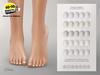 Second Life Marketplace - zhu. Pearl toenail appliers for Peach and Omega