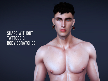 Second Life Marketplace - Raiden Mens Shape UPDATED for Lelutka Eon by ...