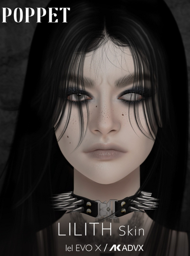 Second Life Marketplace - Poppet. (LILITH) 08 DEMOS. Brows and Browless ...