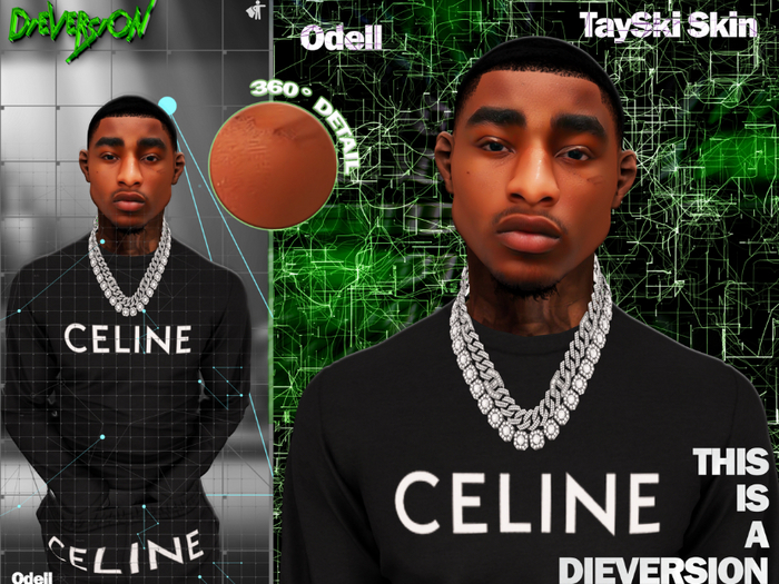 Second Life Marketplace - /DV/ TaySki Skin (Odell)