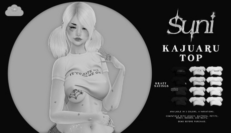 Second Life Marketplace - SUNI Kajuaru Top DEMO