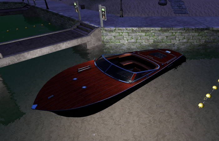 Second Life Marketplace - Motorboat Speedboat - Classic luxury ...