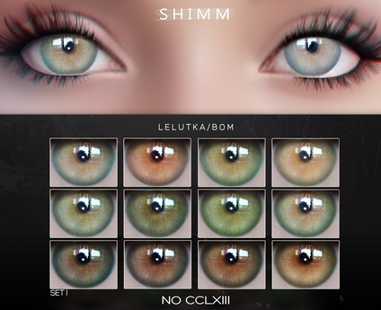 Second Life Marketplace - S H I M M / Lelutka Eyes Applier ~ BOM ...