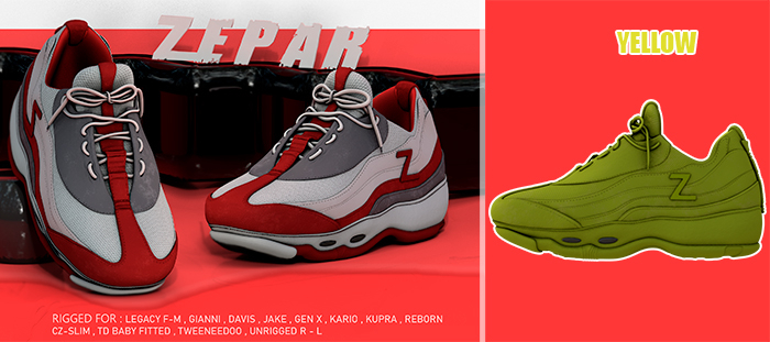 Second Life Marketplace - ZEPAR // ZEI MAX 91 // YELLOW
