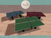 Second Life Marketplace - *** rojo *** Ping Pong Table Set Deco Pack 3 ...