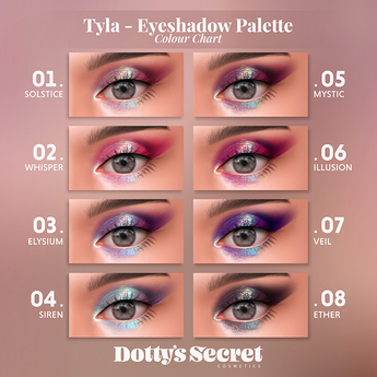 Second Life Marketplace - Dotty's Secret - Tyla - Eyeshadow [EVOX] [DEMO]