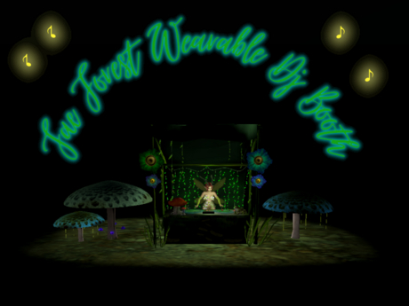 Second Life Marketplace - Forest Fae Wearable Dj Stall