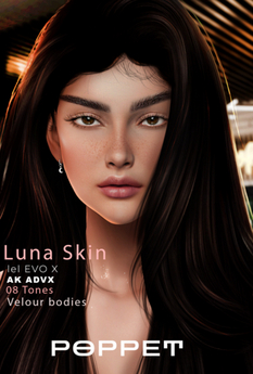 Second Life Marketplace - POPPET: Luna Skin - Sunkiss [VE]