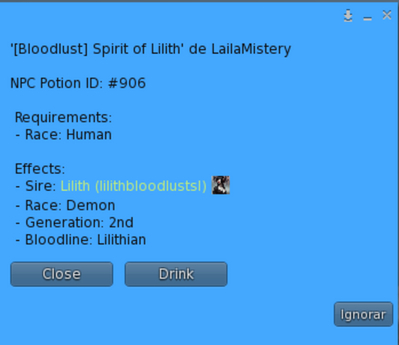 Second Life Marketplace - [Bloodlust] Spirit of Lilith