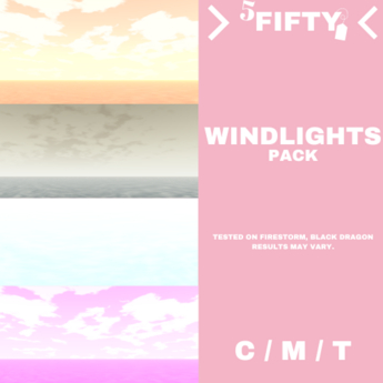 Second Life Marketplace - 5:50:: WindLights Pack