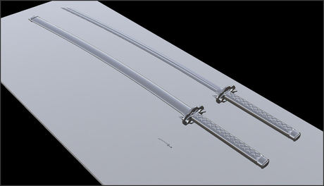 Second Life Marketplace - IvyLord-Samurai Katana Set 1