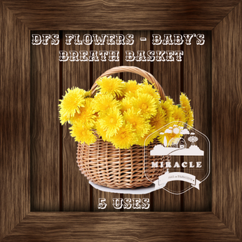 Second Life Marketplace - DFS Flowers - Baby`s Breath Basket