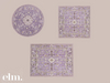 Second Life Marketplace - Elm. Inez Rug//Lavender
