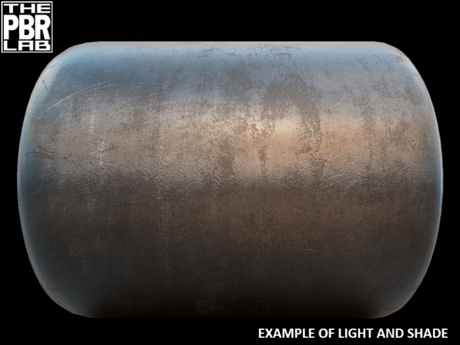 Second Life Marketplace - The PBR Lab - Iron 05 - PBR Material & 3D ...