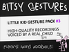 Second Life Marketplace - Bitsy Gestures Fatpack #3 - Real Cute Kids ...