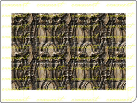 Second Life Marketplace - EA Design ♦ H.R.Giger Ceramic Textures - Set 01