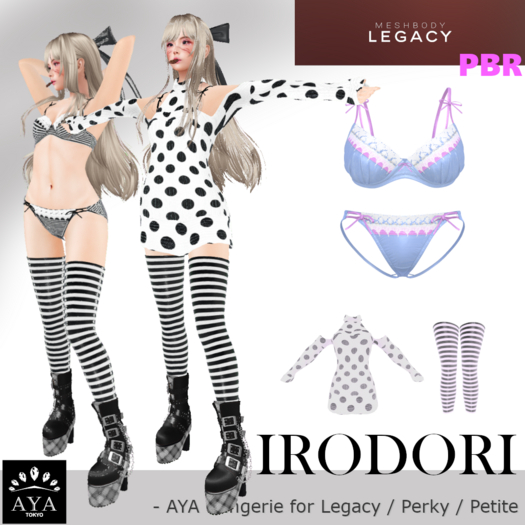 Second Life Marketplace - - AYA - lingerie IRODORI