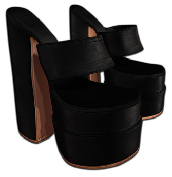 Second Life Marketplace - [BL] Jessie platforms matte // crow