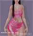 Second Life Marketplace - Bipolar - Marisha Top&Skirt - Pink