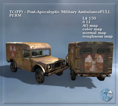 Second Life Marketplace - TC(FP) - Post-Apocalyptic Military Ambulance ...