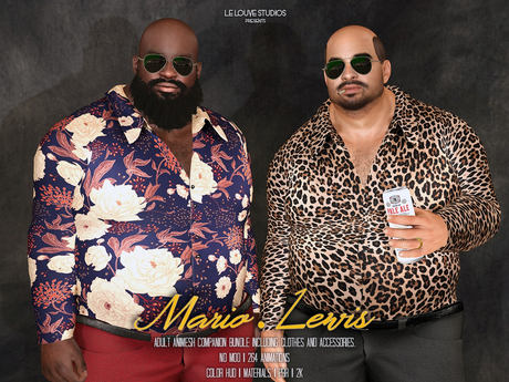Second Life Marketplace - Le Louve Studios: Mario & Lewis - Animesh ...