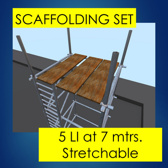 Second Life Marketplace - Complete Scaffolding Set 5LI