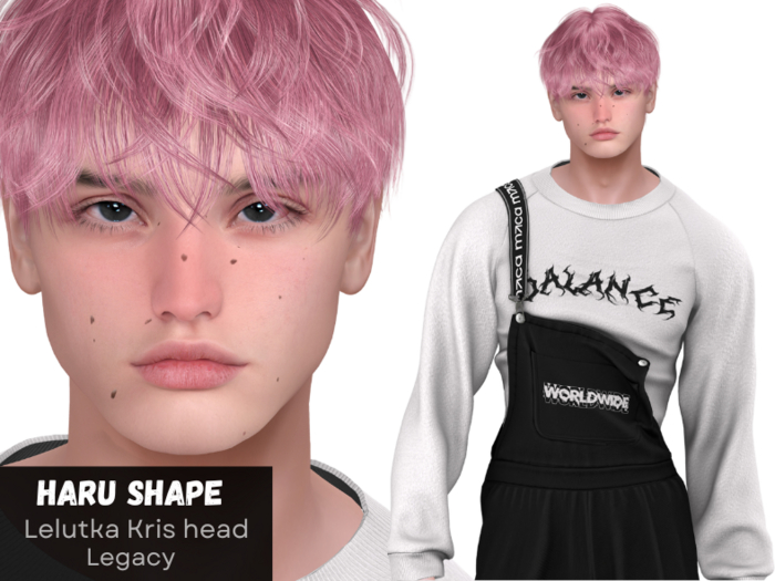 Second Life Marketplace - -[Stanley] Haru Shape Kris - Lelutka Kris ...