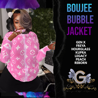 Second Life Marketplace - [MONTCLAIR] ~ BOUJEE BUBBLE JACKET PINK