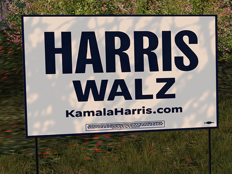 Second Life Marketplace - Kamala Harris / Tim Walz - Yard Sign