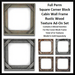Second Life Marketplace - Full Perm Corner Block Frame Rustic Wood ...
