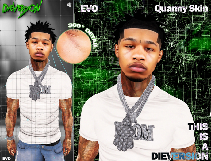 Second Life Marketplace - /DV/ Quanny Demo Skin (Evo)