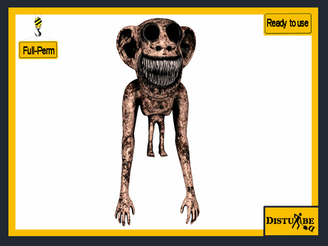 Second Life Marketplace - ::DisturbeD:: Halloween Zoo Monster - Monkey ...