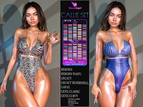 Second Life Marketplace - CALLIE SET by BA Store>>PROMO
