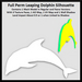 Second Life Marketplace - Full Perm Leaping Dolphin Silhouette