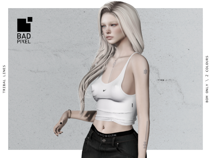 Second Life Marketplace - Bad Pixel - Tribal Lines