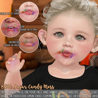 Second Life Marketplace - . tiptoes - BOM Sugar Candy Mess