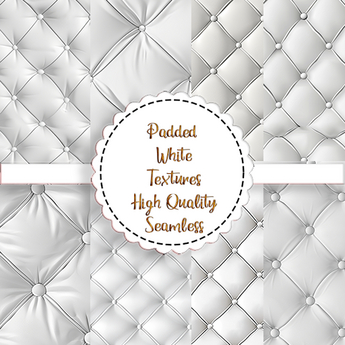 Second Life Marketplace - SATO - Padded White Seamless Textures