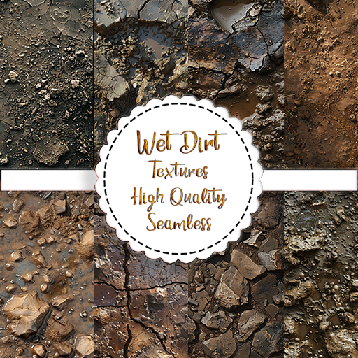 Second Life Marketplace - SATO - Wet Dirt Seamless Textures