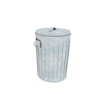 Second Life Marketplace - [ free bird ] Recycling Bin - White