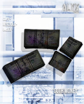 Second Life Marketplace - ALYX. Goth Money