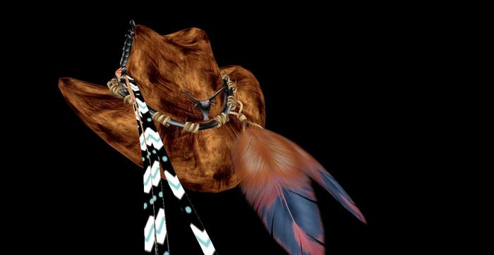 Second Life Marketplace - Blake the Devil Dotson Cowboy Hat w/resizer