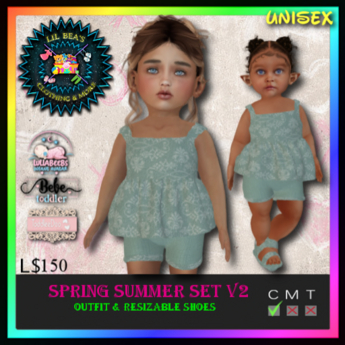 Second Life Marketplace - *LVD* Spring Summer Outfit v2 - LB/TD/BeBe ...