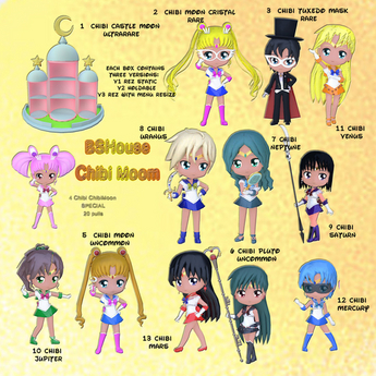 Second Life Marketplace - 07 BSHouse Chibi Neptune