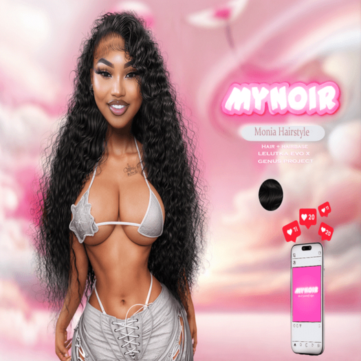 Second Life Marketplace - MB.Monia Hairstyle unpacker