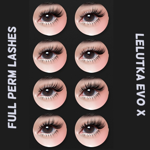 Second Life Marketplace - Lelutka Evo x Lashes Set 3 FULL PERM TEXTURE