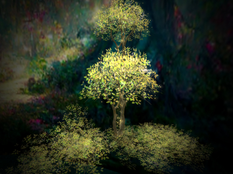 Second Life Marketplace - Fairy Whisper Tree & Twinkle Lights ~ Bush ...