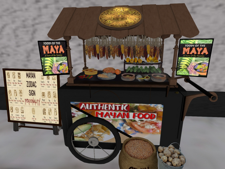 Second Life Marketplace - Imagine Mayan/Yucatan Food Cart